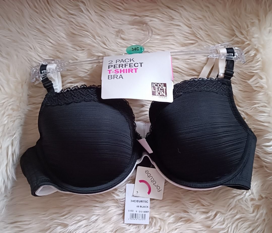 Debenhams 2-pack t-shirt bra_34C on Carousell