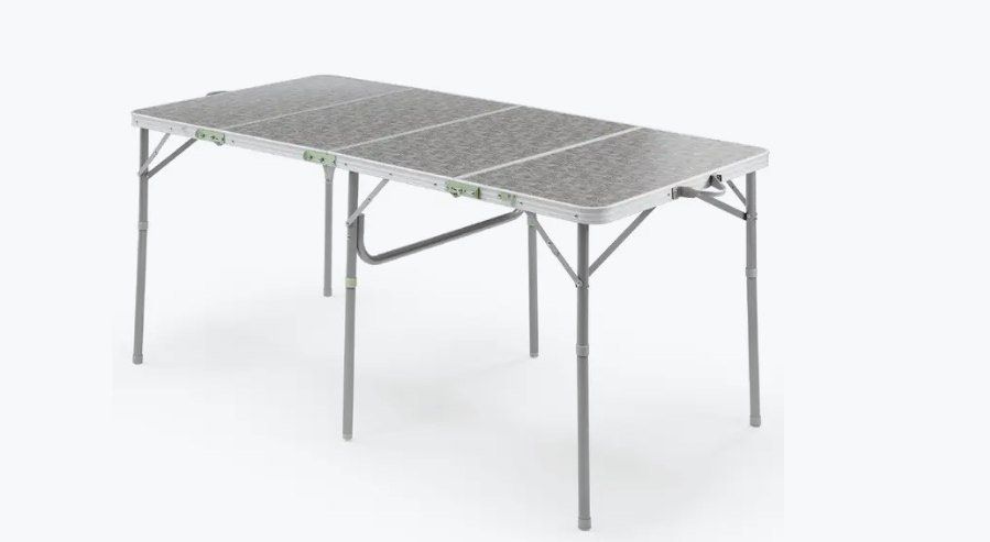 Decathlon Large Folding Camping Table, Furniture & Home Living, Outdoor ...