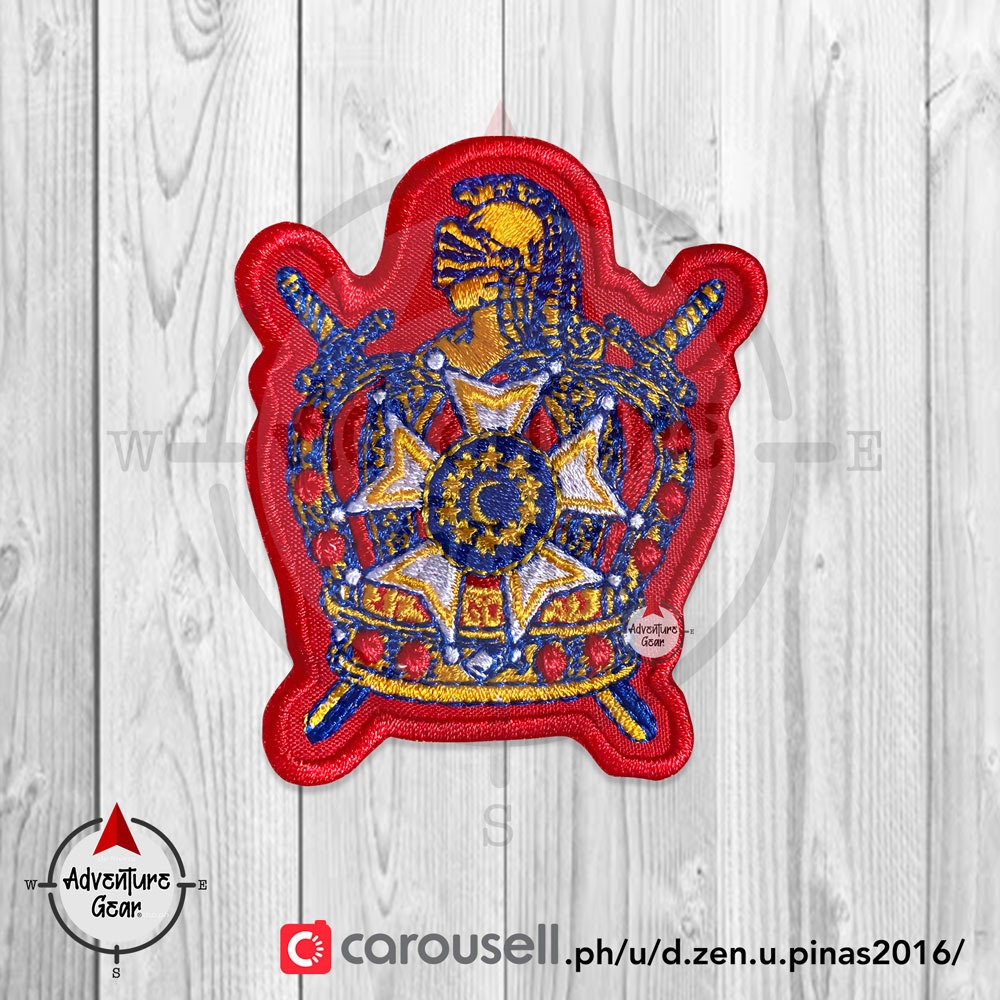 DeMolay Logo Embroidered Patch - SEW On / NEED itahi, Hobbies & Toys ...
