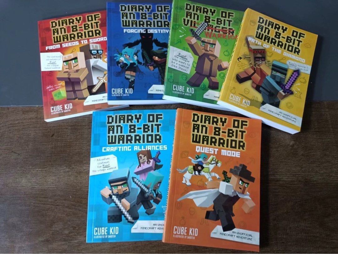 Diary of an 8-Bit Warrior Box Set (6 Books), Hobbies & Toys, Books ...