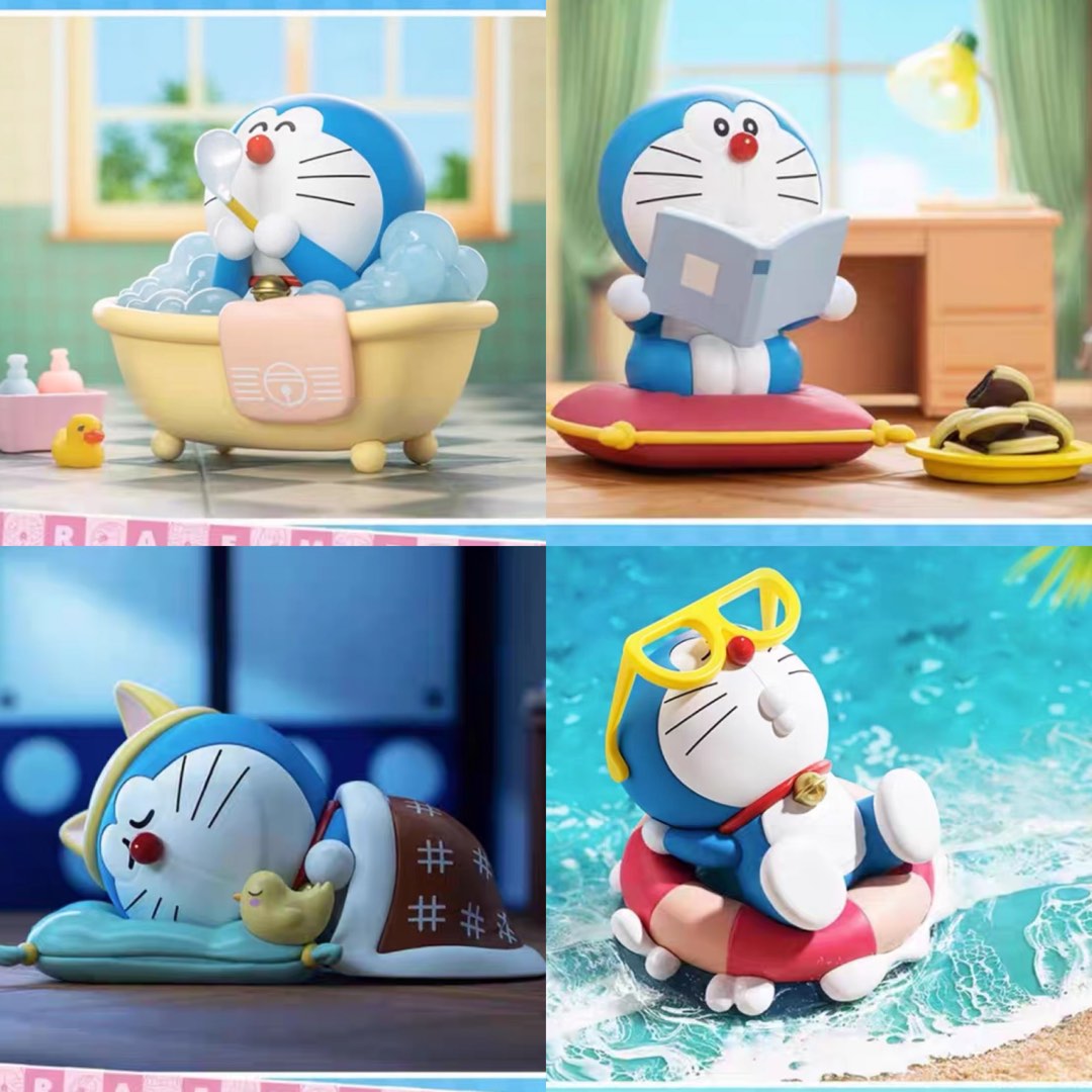 DORAEMON TAKE A BREAK 52 toys / FULL SET / SINGLE BLIND BOX / ABLE TO ...