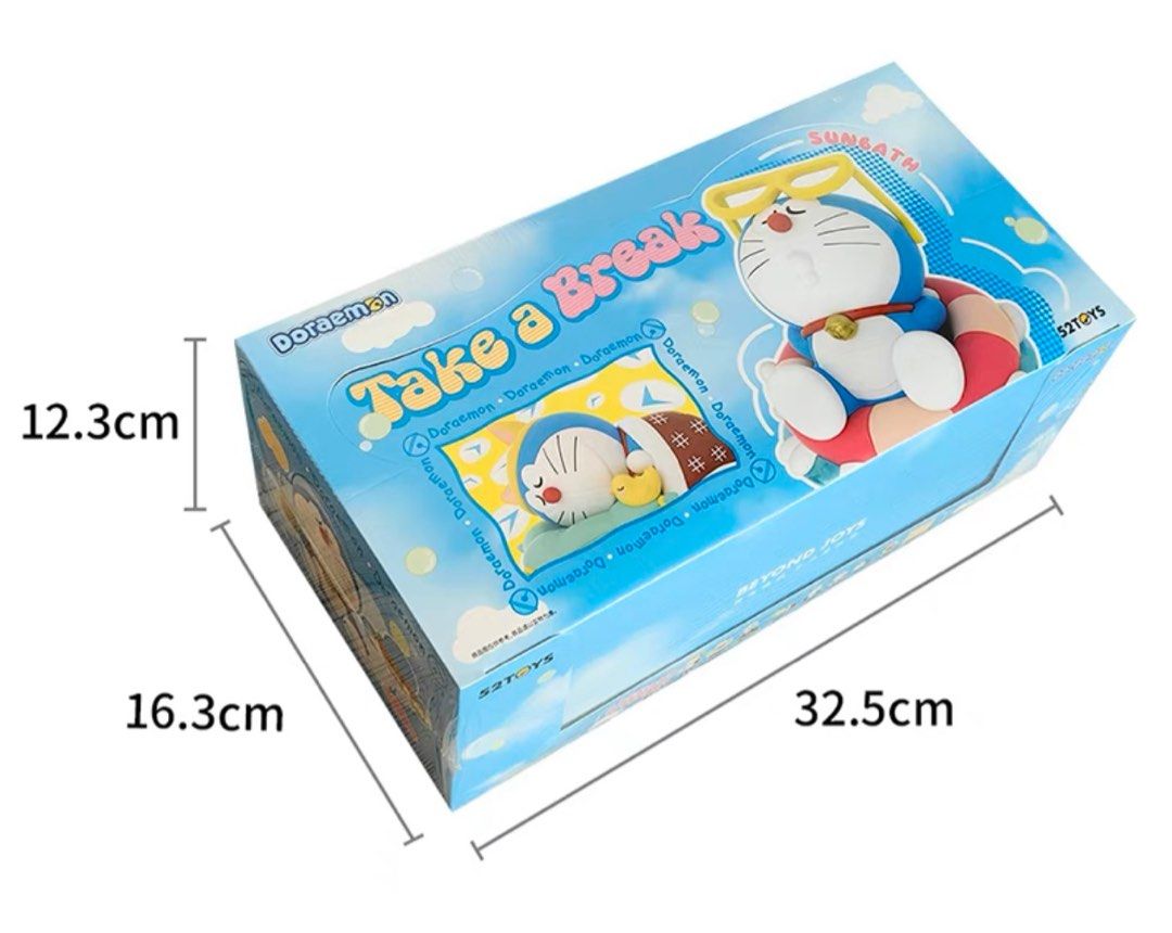 DORAEMON TAKE A BREAK 52 toys / FULL SET / SINGLE BLIND BOX / ABLE TO ...