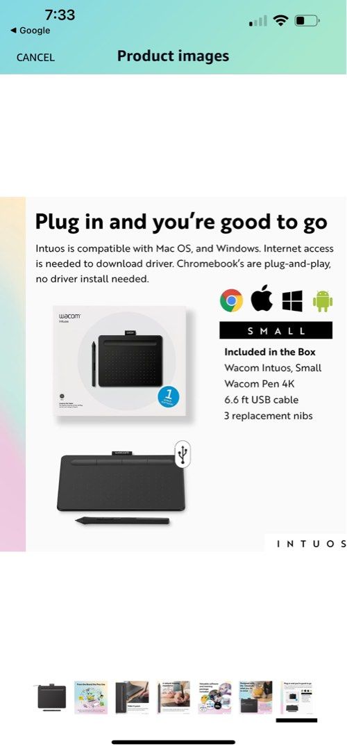 Drawing/Osu Tablet (Wacom Intuos S CTL4100 Wired), Computers & Tech ...