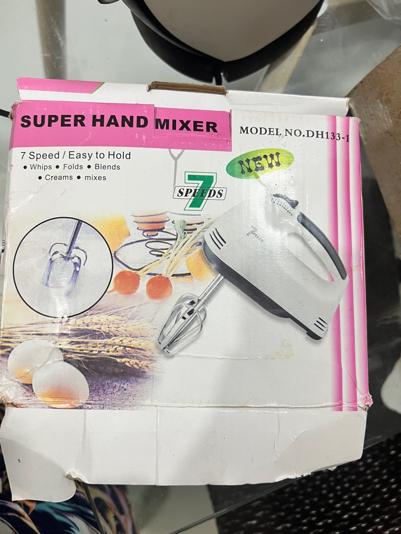 Easy Electric Hand Mixer Icing, Furniture & Home Living, Kitchenware ...