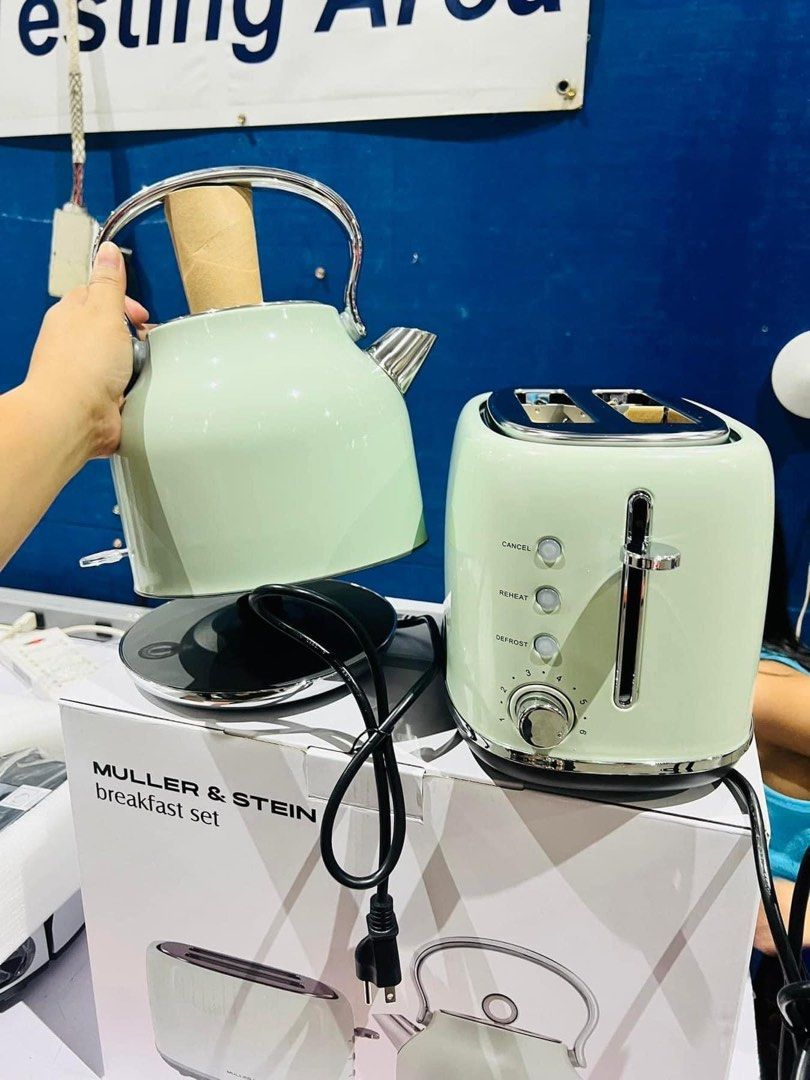 Electric kettle & Toaster on Carousell