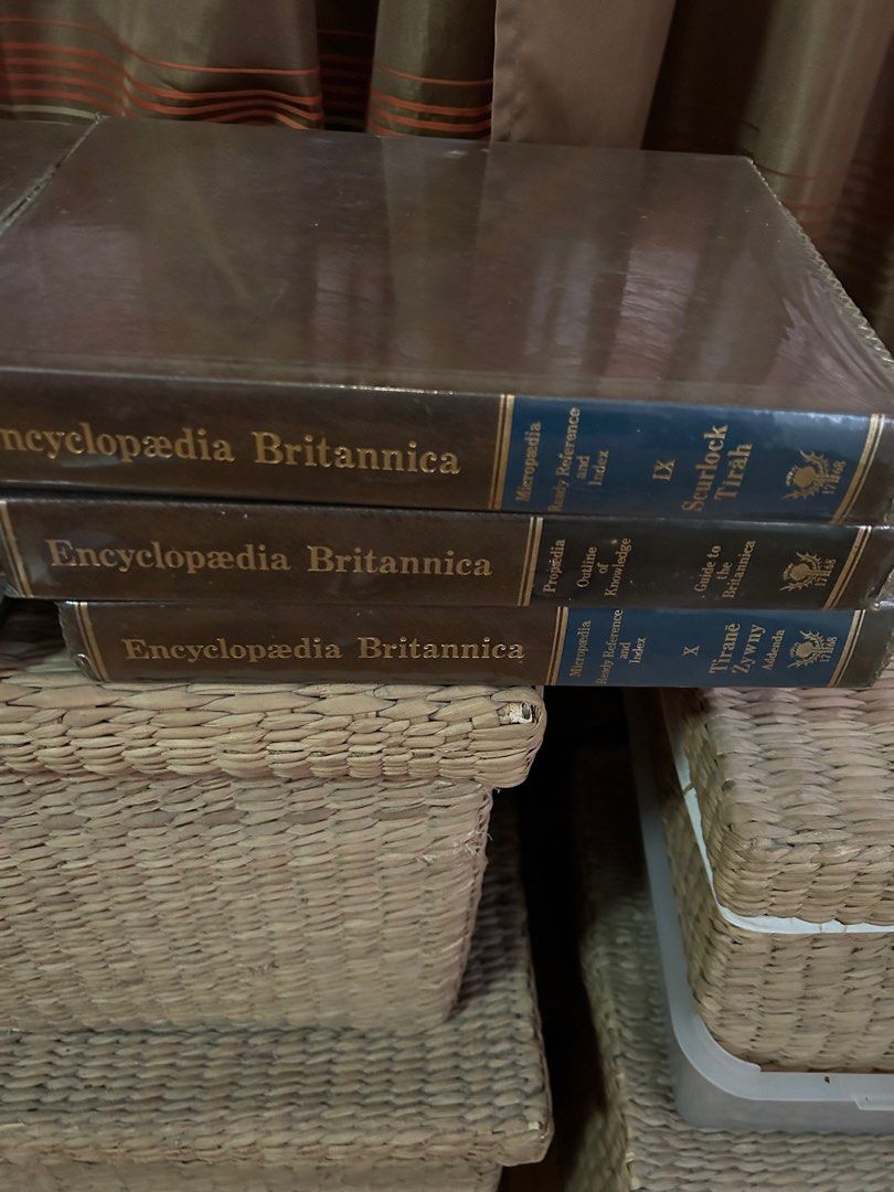 Encylopedia Britannica, Hobbies & Toys, Books & Magazines, Textbooks on ...