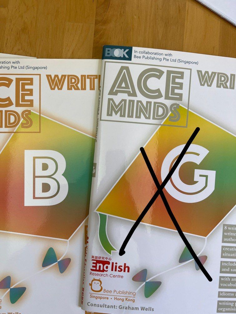 English Writing exercises ACE MINDS , 興趣及遊戲, 書本 & 文具, 教科書 - Carousell
