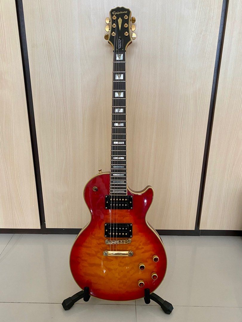 Epiphone Les Paul Prophecy Plus GX Electric Guitar, Hobbies & Toys ...