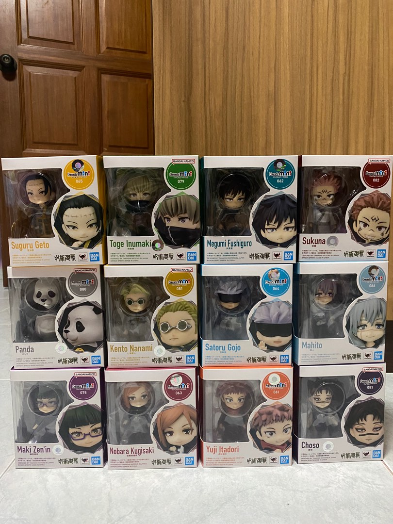 Figuarts mini jujutsu kaisen set of 12, Hobbies & Toys, Toys & Games on Carousell