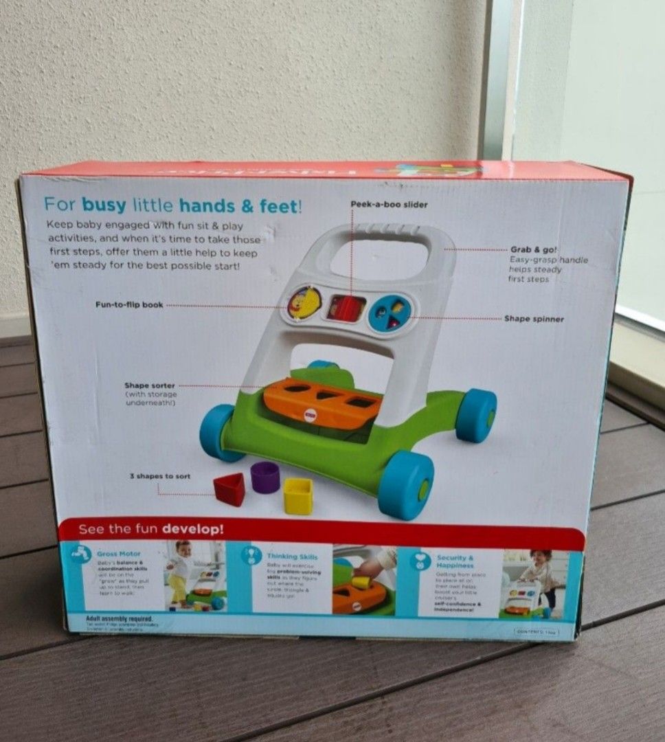 Fisher Price Busy Activity Walker, Babies & Kids, Infant Playtime on ...