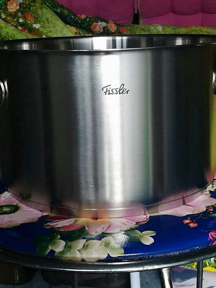 Fisler 20cm 18/10 Induction Stainless Casserole Cookware on Carousell