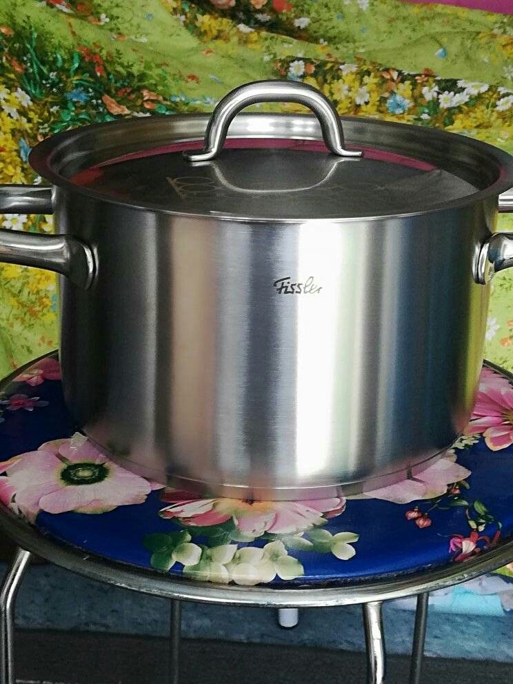 Fisler 20cm 18/10 Induction Stainless Casserole Cookware on Carousell