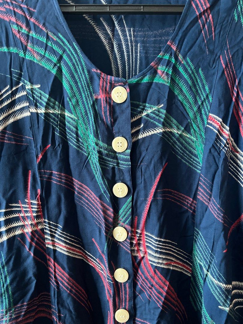 Float Swim Secretary Dress - Blue Lagoon on Carousell