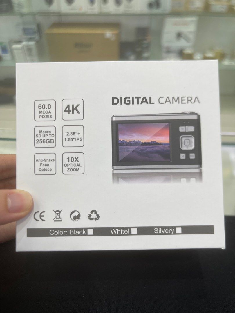 FOTO DC403 DIGITAL COMPACT CAMERA 10x ZOOM 60MP DATE STAMP, Photography ...