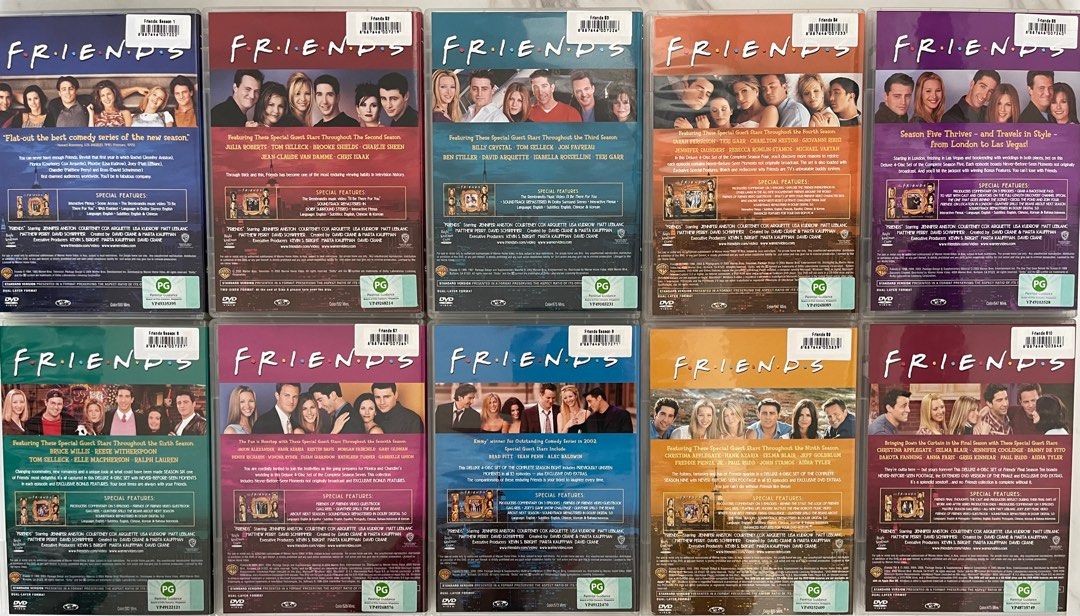 Friends TV Sitcom DVD, Hobbies & Toys, Music & Media, CDs & DVDs on ...