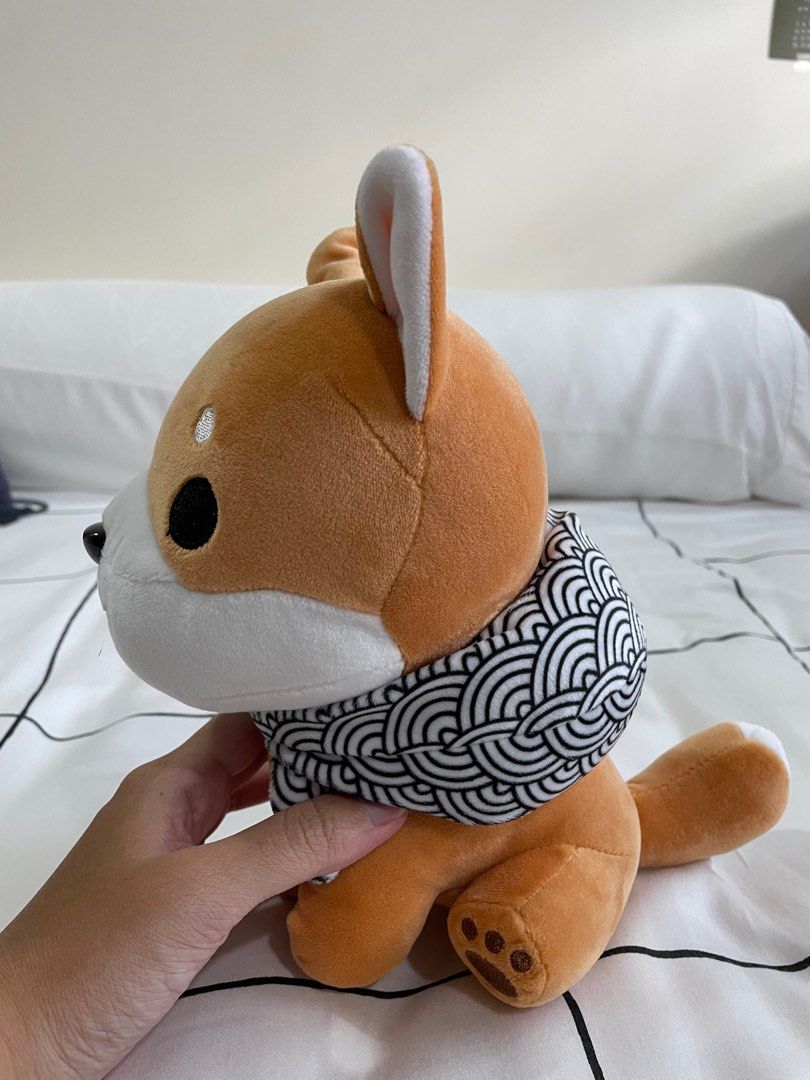 Fun Claw Shiba Inu Soft Toy, Hobbies & Toys, Toys & Games on Carousell