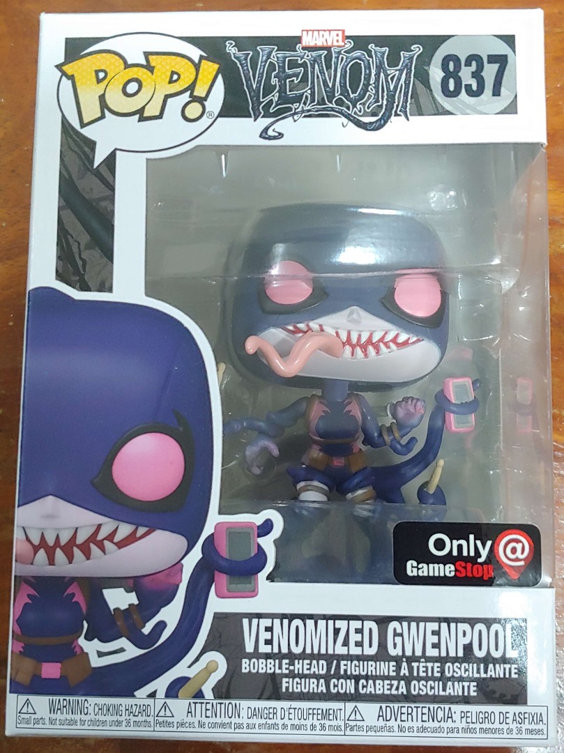 Funko Pop Venomized Gwenpool Gamestop Exclusive, Hobbies & Toys, Toys ...