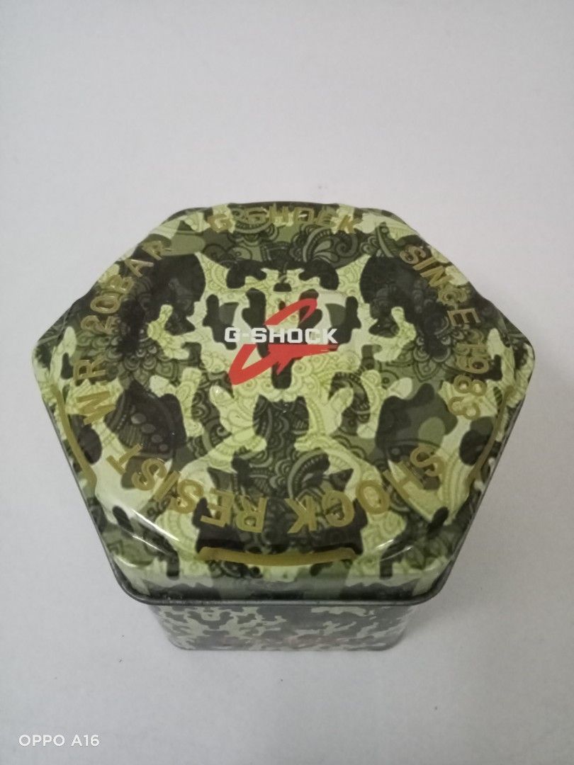 G Shock Watch Tin Casing, Hobbies & Toys, Collectibles & Memorabilia ...