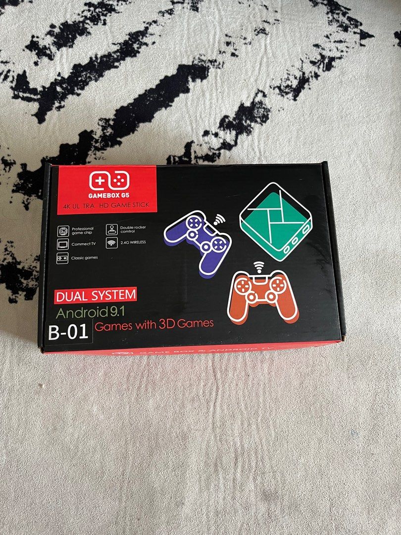 Gamebox G5 retro video games console, Video Gaming, Video Game Consoles ...