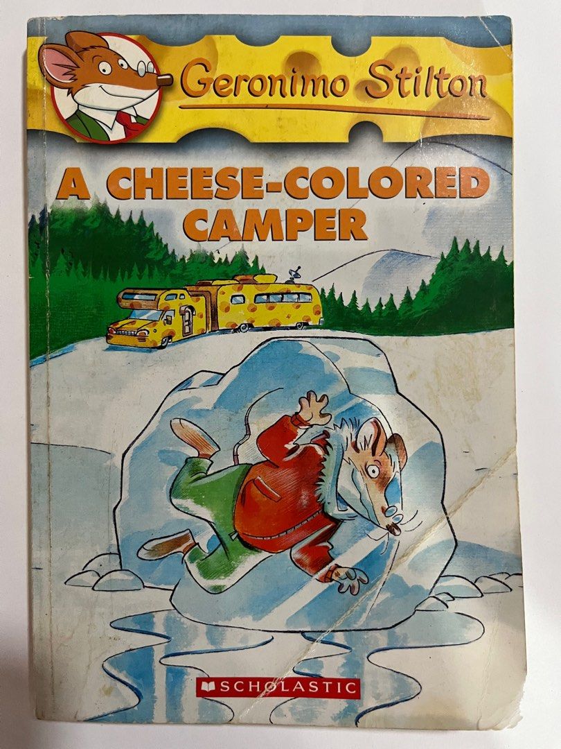 Geronimo Stilton A Cheese-Coloured Camper, Hobbies & Toys, Books ...