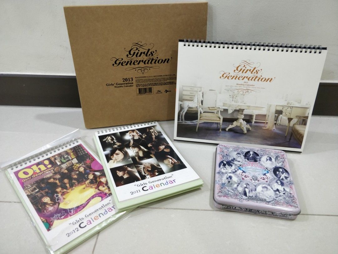 Girl's Generation Calendars and CD, Hobbies & Toys, Memorabilia ...