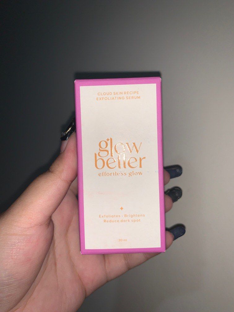 Glow Better MSBB Effortless Glow Cloud Skin Recipe Exfoliating Serum ...