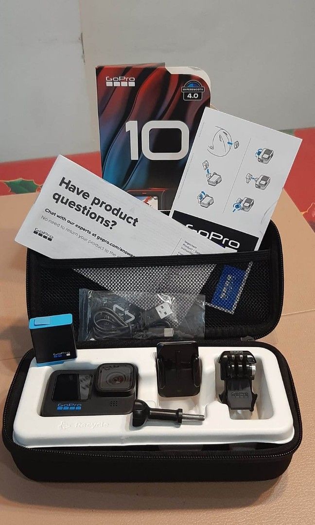 GO PRO HERO 10, Photography, Video Cameras on Carousell