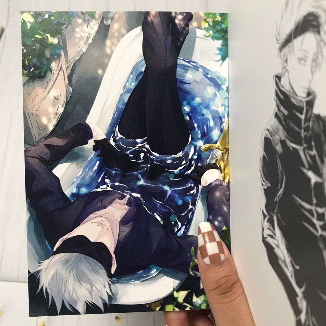 Gojo Satoru postcard set (GEMME BLEUE) - Jujutsu Kaisen JJK, Hobbies ...
