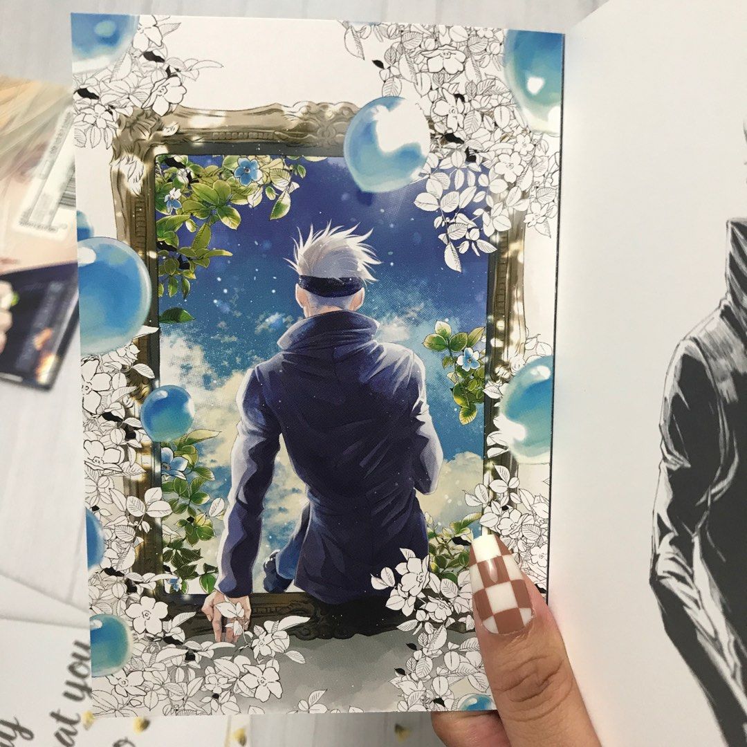 Gojo Satoru postcard set (GEMME BLEUE) - Jujutsu Kaisen JJK, Hobbies ...