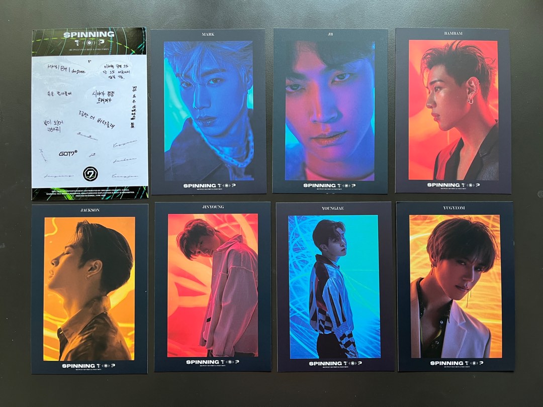 GOT7 photocards, Hobbies & Toys, Memorabilia & Collectibles, K-Wave on ...