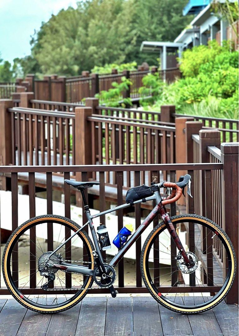 Gravel bike Polygon Bend R5, Sports Equipment, Bicycles & Parts ...