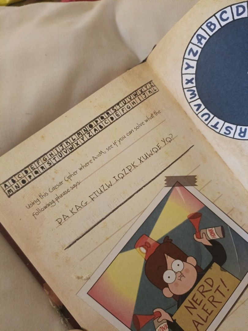 Gravity Falls Dipper's & Mabel'd Guide to Mystery Book on Carousell