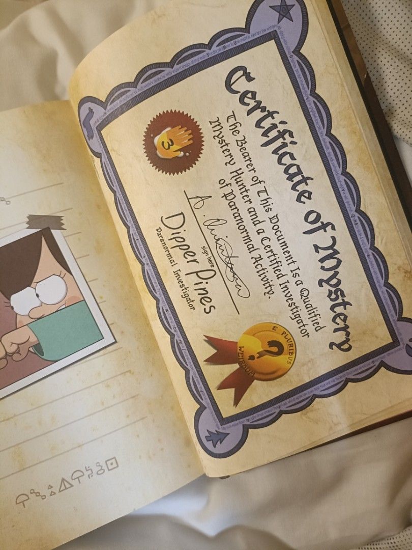 Gravity Falls Dipper's & Mabel'd Guide to Mystery Book on Carousell