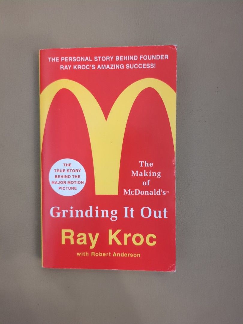Grinding it out by Ray Kroc, Hobbies & Toys, Books & Magazines, Fiction ...