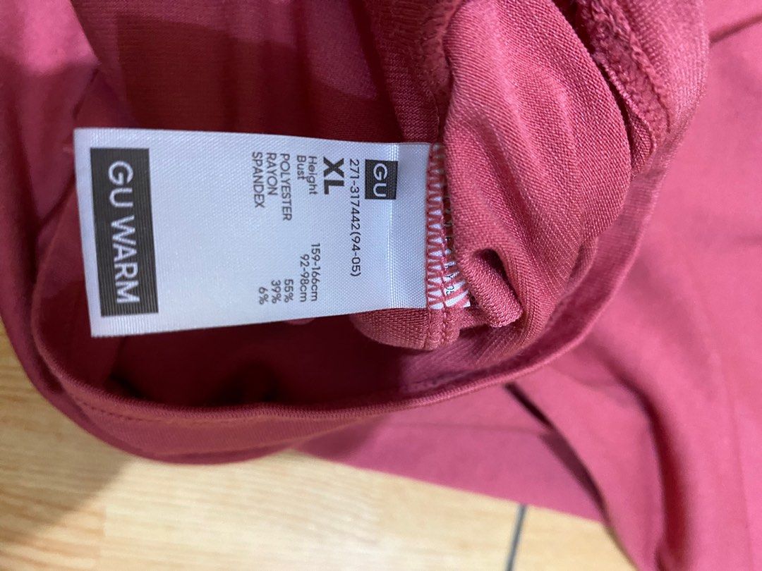 GU warm heattech on Carousell