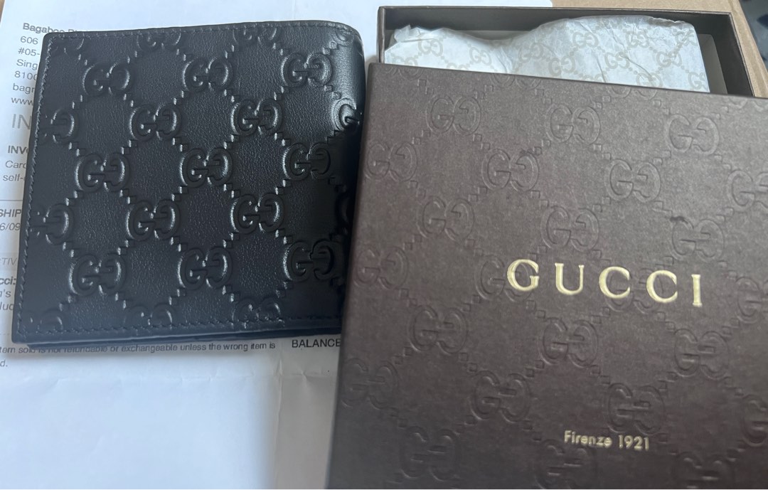 Gucci men’s wallet, Luxury, Bags & Wallets on Carousell