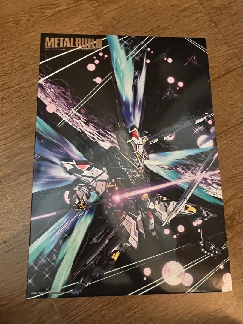 Gundam seed series metal build - justice / strike / strike freedom soul ...