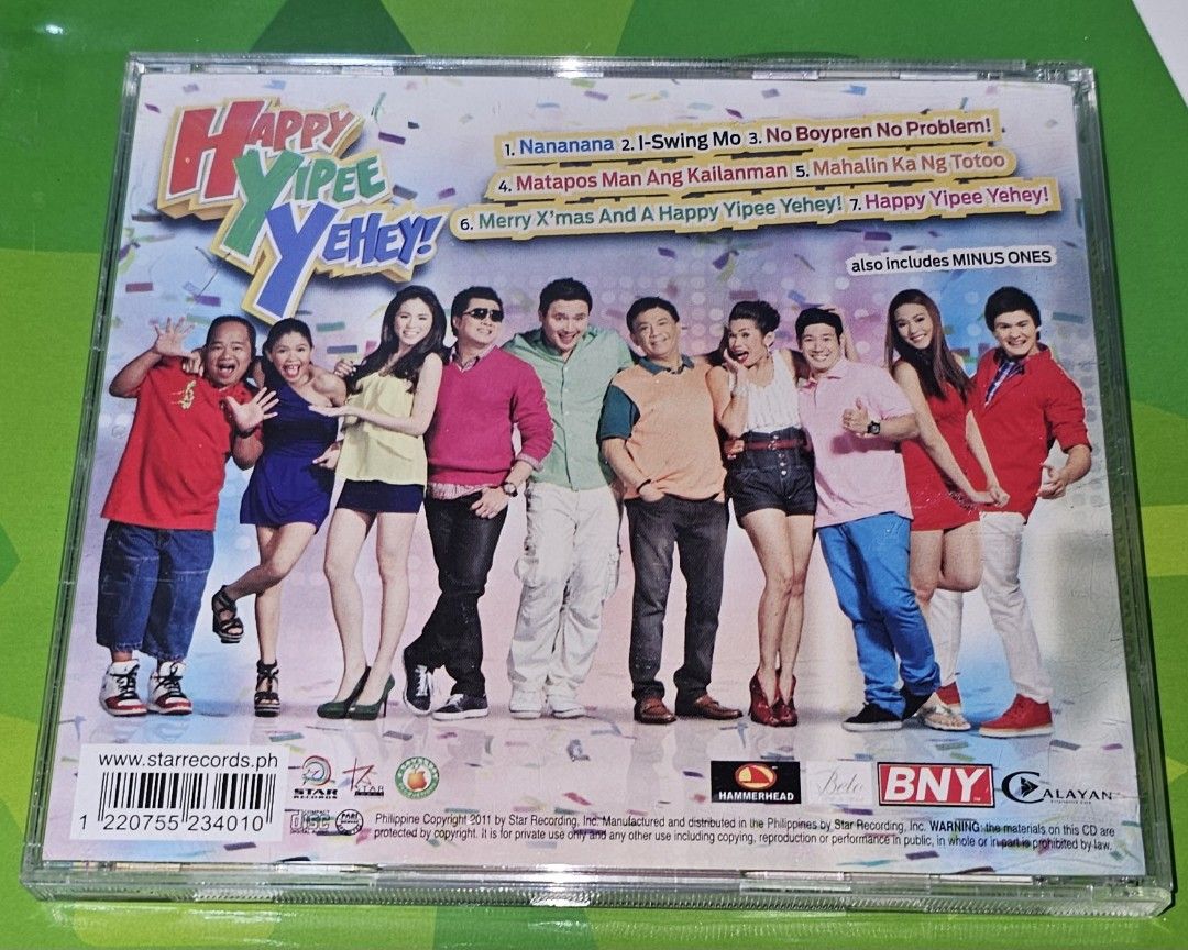 Happy Yippee Yehey - Nananana - OPM Pinoy Music on Carousell