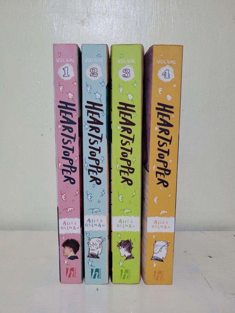 Heartstopper by Alice Oseman Volume 1 2 3 4, Hobbies & Toys, Books ...