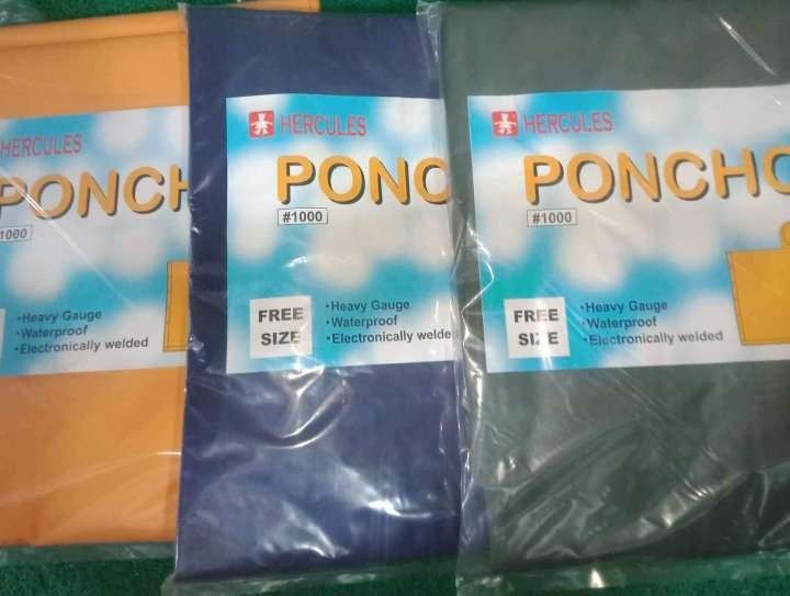 Hercules Poncho Raincoat on Carousell