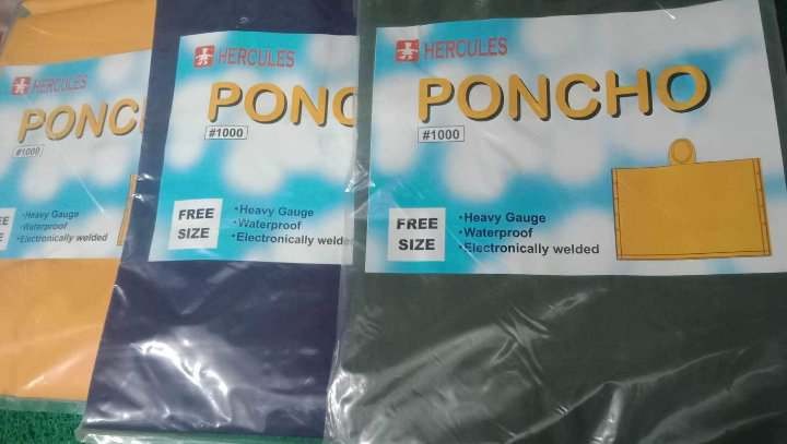 Hercules Poncho Raincoat on Carousell