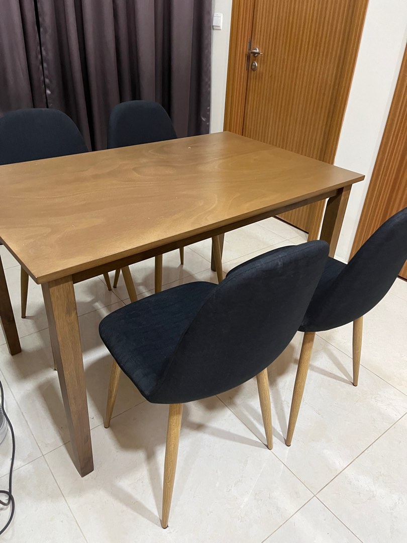 Hipvan dining table set, Furniture & Home Living, Furniture, Tables ...