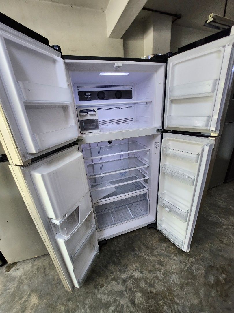 HITACHI Fridge with Water Dispenser 540L R-W690P3MS, TV & Home ...