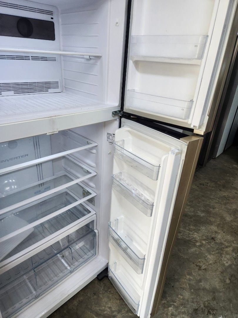 HITACHI Fridge with Water Dispenser 540L R-W690P3MS, TV & Home ...