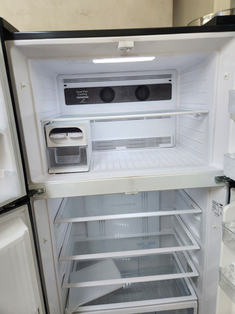HITACHI Fridge with Water Dispenser 540L R-W690P3MS, TV & Home ...