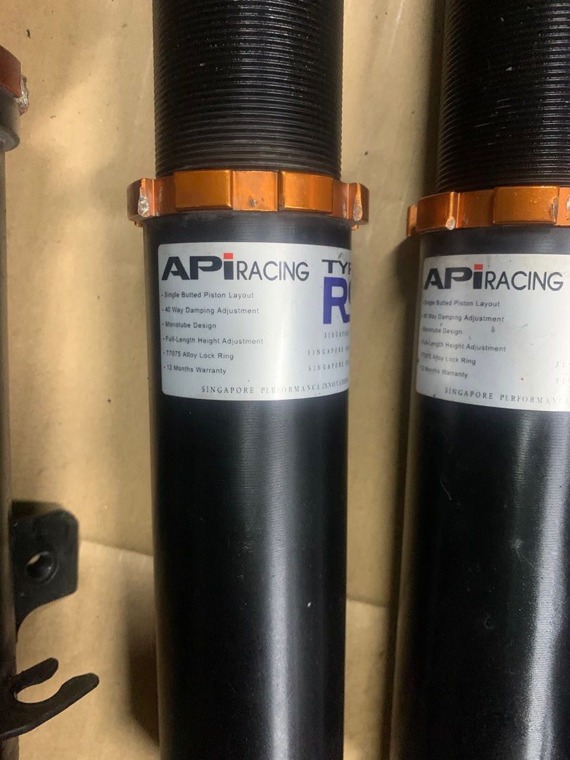 Honda Vezel HRV RU1 API RS RACING Fully Coilover, Car Accessories, Accessories on Carousell