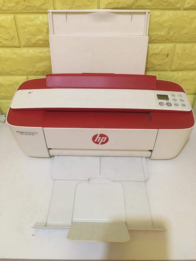 HP Deskjet Ink Advantage 3777 Wireless Printer, Computers & Tech ...