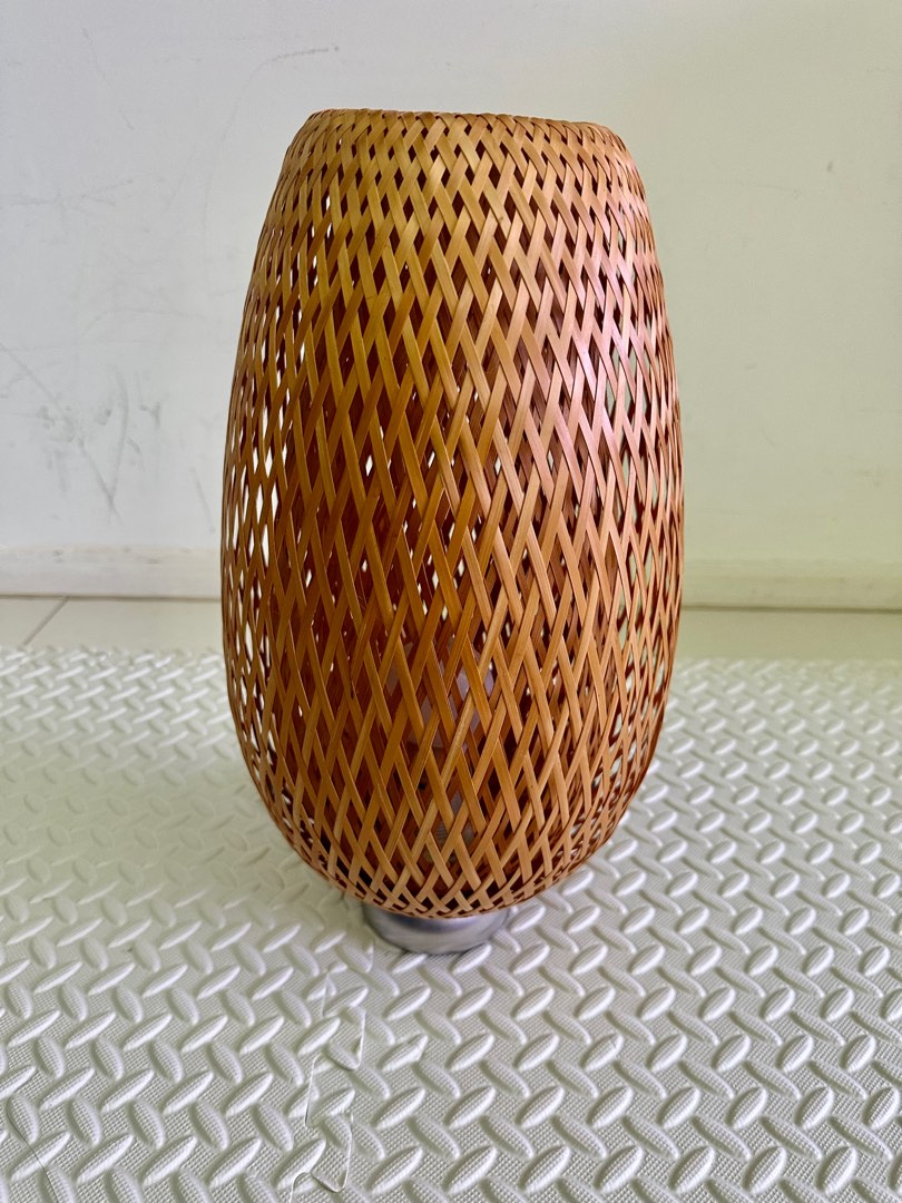 IKEA bamboo light, Furniture & Home Living, Lighting & Fans, Lighting on Carousell