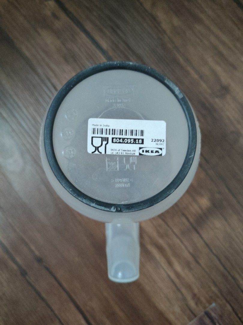 IKEA transparent measuring jug cup with handle Cawan jag pengukur ...