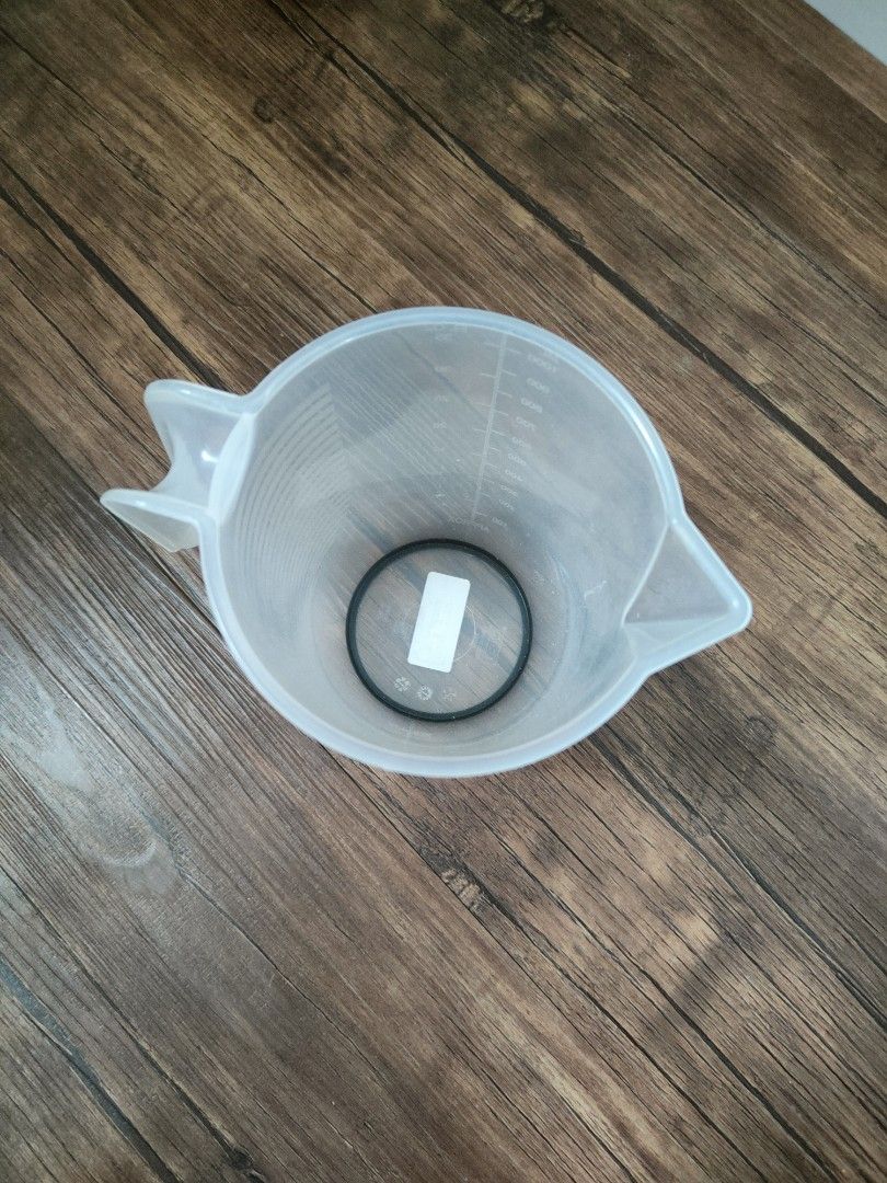 IKEA transparent measuring jug cup with handle Cawan jag pengukur ...